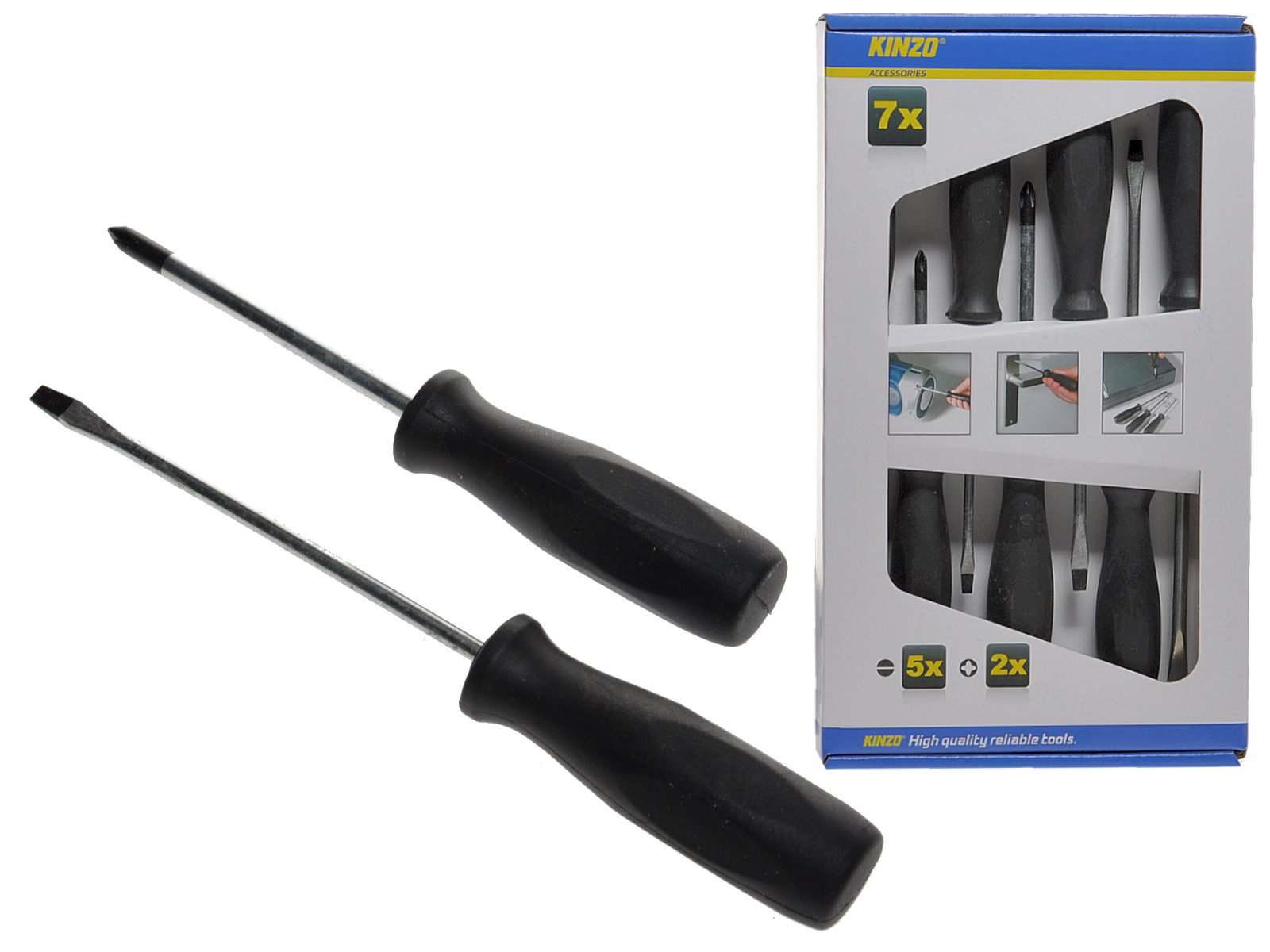 KINZO Schraubendreher Set 7-tlg. | Werkzeug | Shopartikel | Orlen