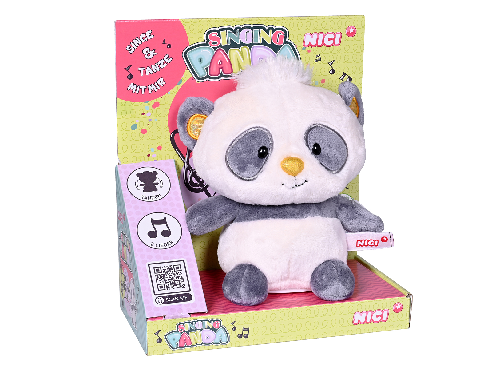 NICI Singing Panda, 20cm, Sing-und Tanzfunktion | Spielwaren ...